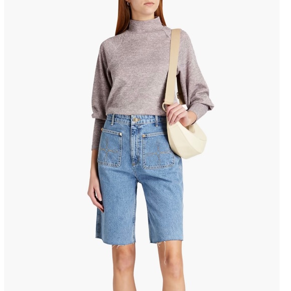 Walter Baker | Sweaters | Walter Baker Jessica Pink Metallic Turtle ...